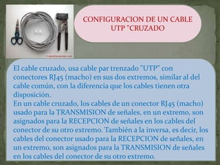 Configuracion cable de red | PPTX