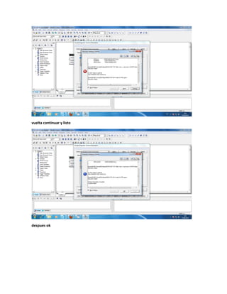 Configuracion cliente sqlbase | PDF