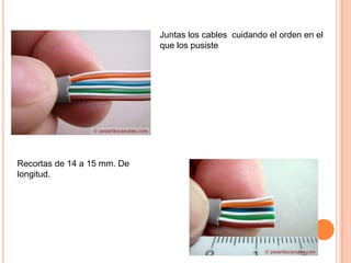 Configuracion de cable utp | PPTX