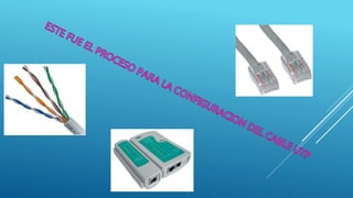 Configuracion de cable utp | PPTX