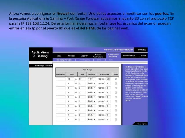 Configuracion de un router | PPT