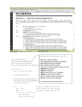 Configuracion para 877 con fuses | PDF