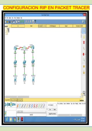Configuracion rip en packet tracer | PDF