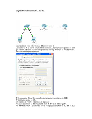 Configuracionrouteryswitch cisco | PDF