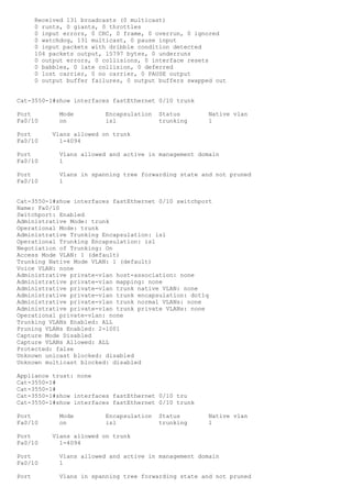 Configurando vlan, vtp, trunking e vmps em cisco catalyst switches comandos | PDF