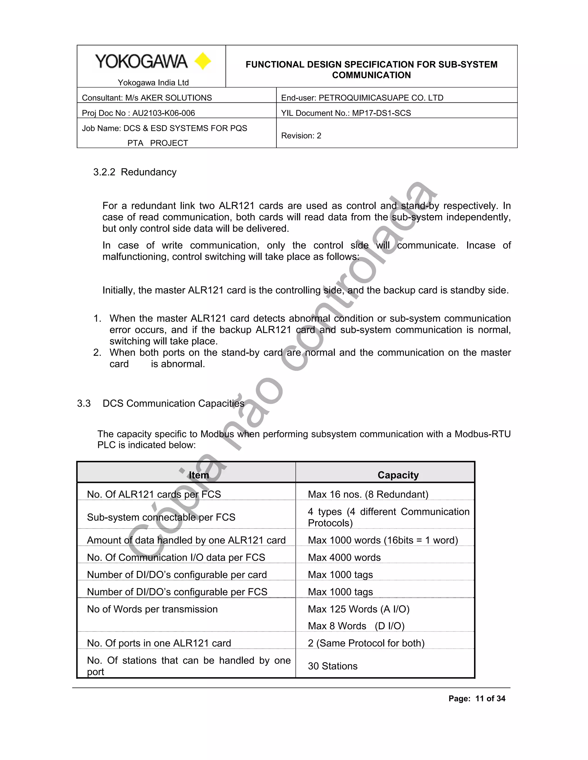 Configuração modbus yokogawa | PDF