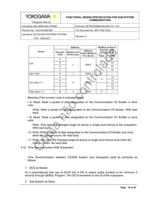 Configuração modbus yokogawa | PDF