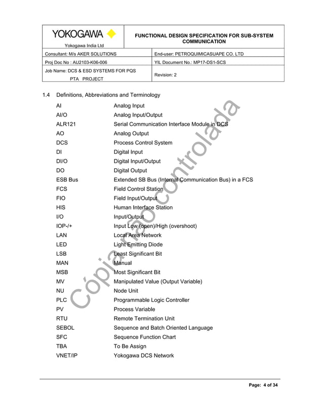 Configuração modbus yokogawa | PDF