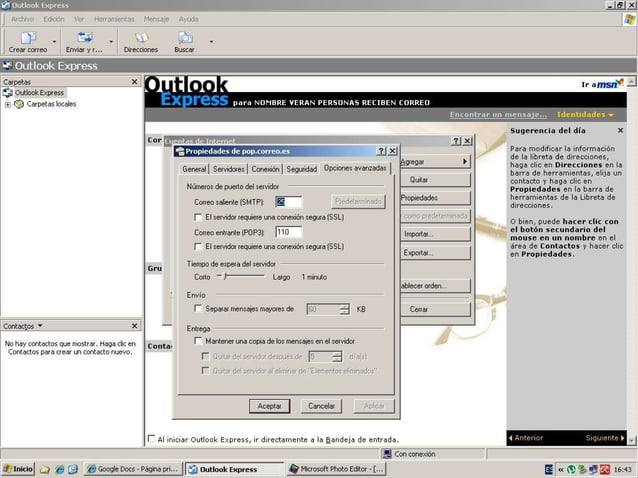 Configurar outlook | PPT