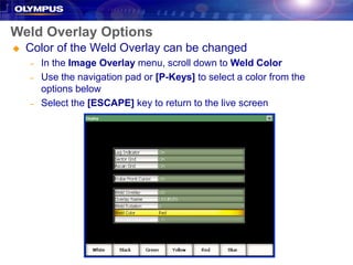 Configuratión Weld Overlay Epoch 1000i.ppt