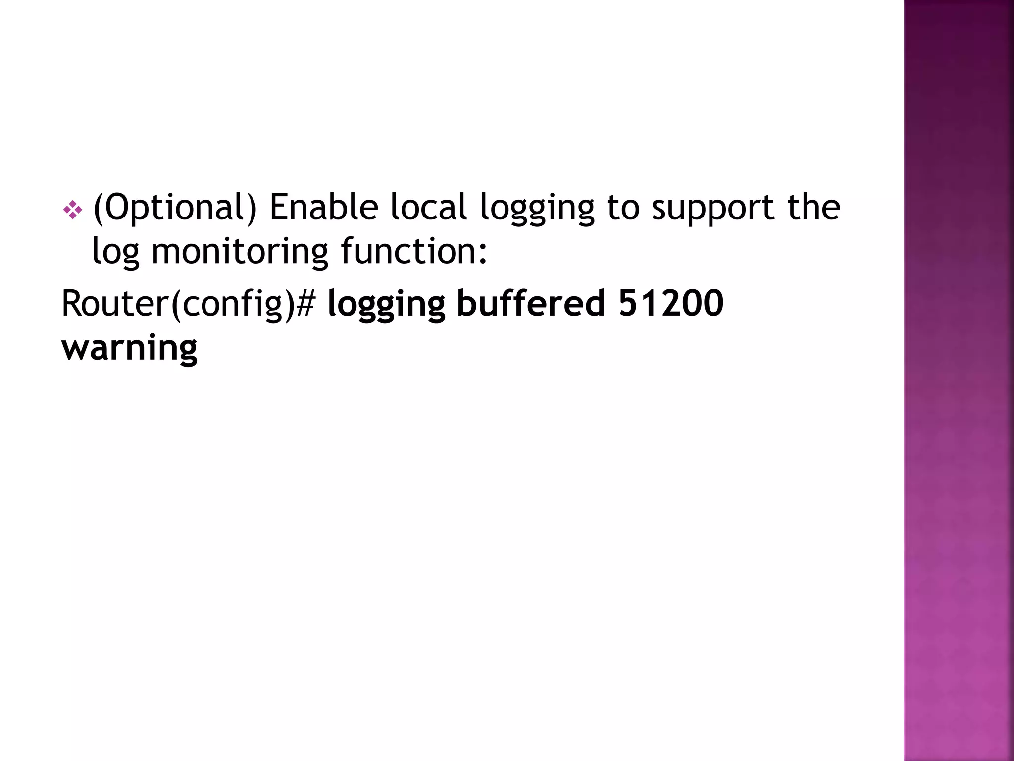 Router Configuration | PPTX