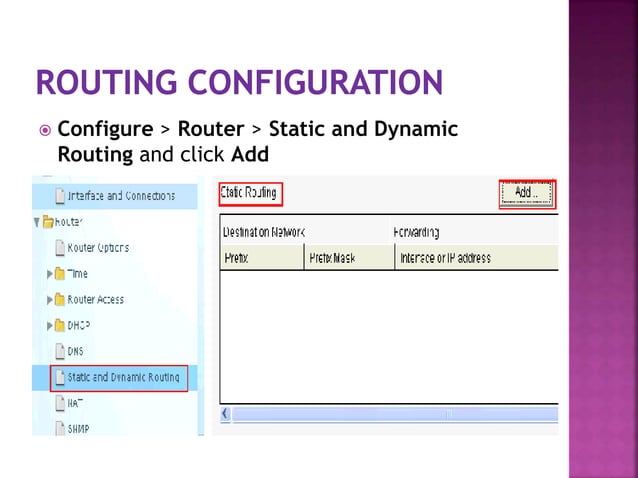 Router Configuration | PPTX