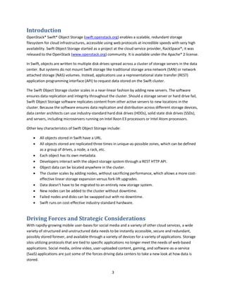 Configuration and deployment guide for SWIFT on Intel Architecture | PDF