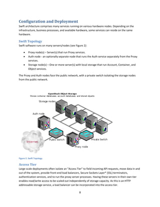 Configuration and deployment guide for SWIFT on Intel Architecture | PDF