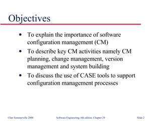 Configuration Management in Software Engineering - SE29 | PPT