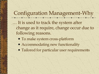 Configuration Management | PPT