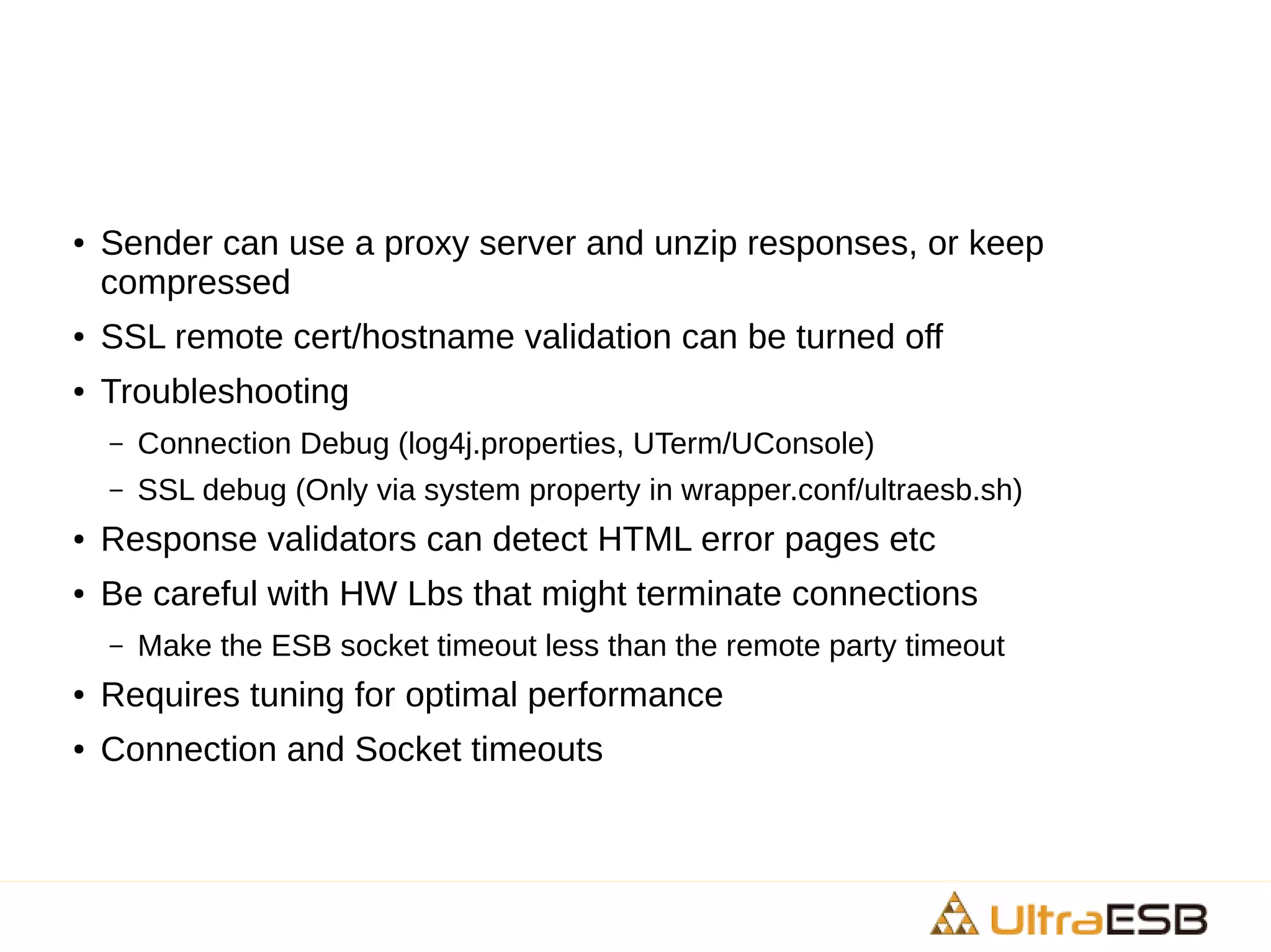 System Configuration for UltraESB | PDF | Email | Internet
