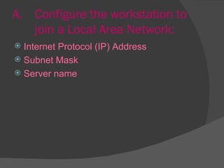 Configuration and testing of network | PPT