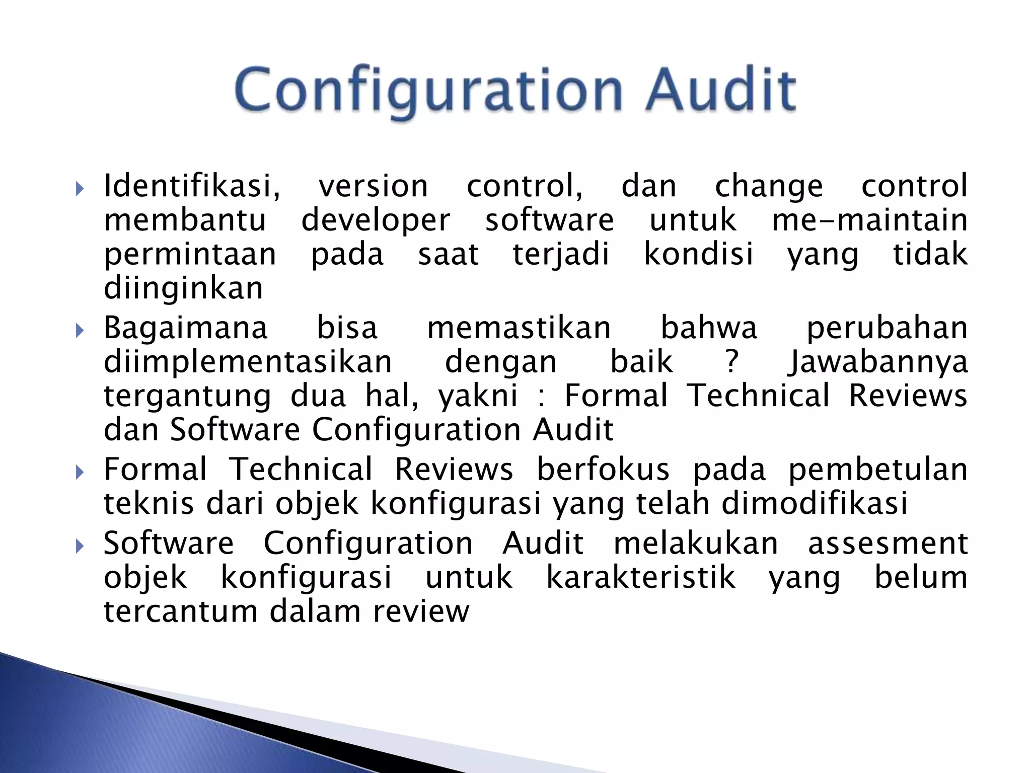Configuration management | PPTX