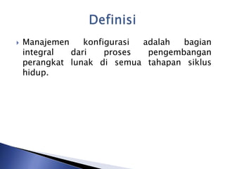 Configuration management | PPTX