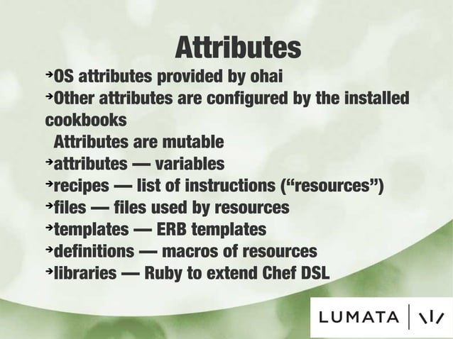 Configuration management with Chef | PPT