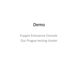 Configuration management with puppet | PPT