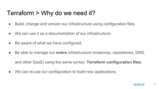 Configuration management II - Terraform | PPT