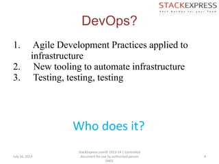 Devops & Configuration management tools | PPTX