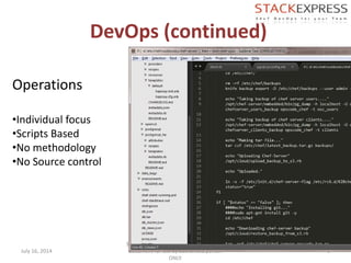 Devops & Configuration management tools | PPTX