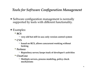 Comprehensive Software Configuration Management: Principles and ...