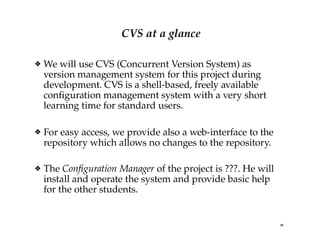 Comprehensive Software Configuration Management: Principles and ...