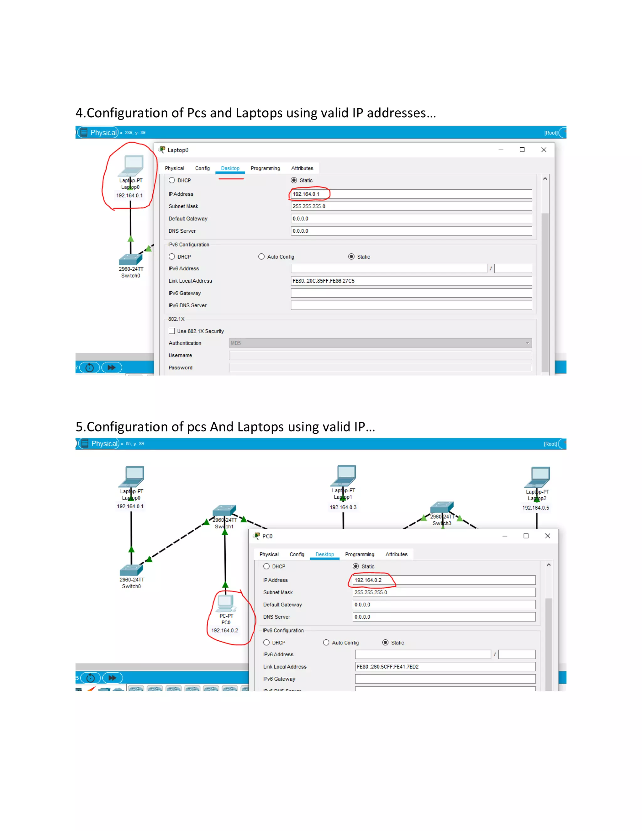 Configuration Of Bus Topology In Cisco Packet Tracer By Tanjilur Rahman Pdf Computer