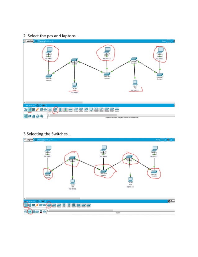 Configuration of bus topology in cisco packet tracer by Tanjilur Rahman ...