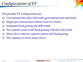 Configuration of ev 2 | PPTX