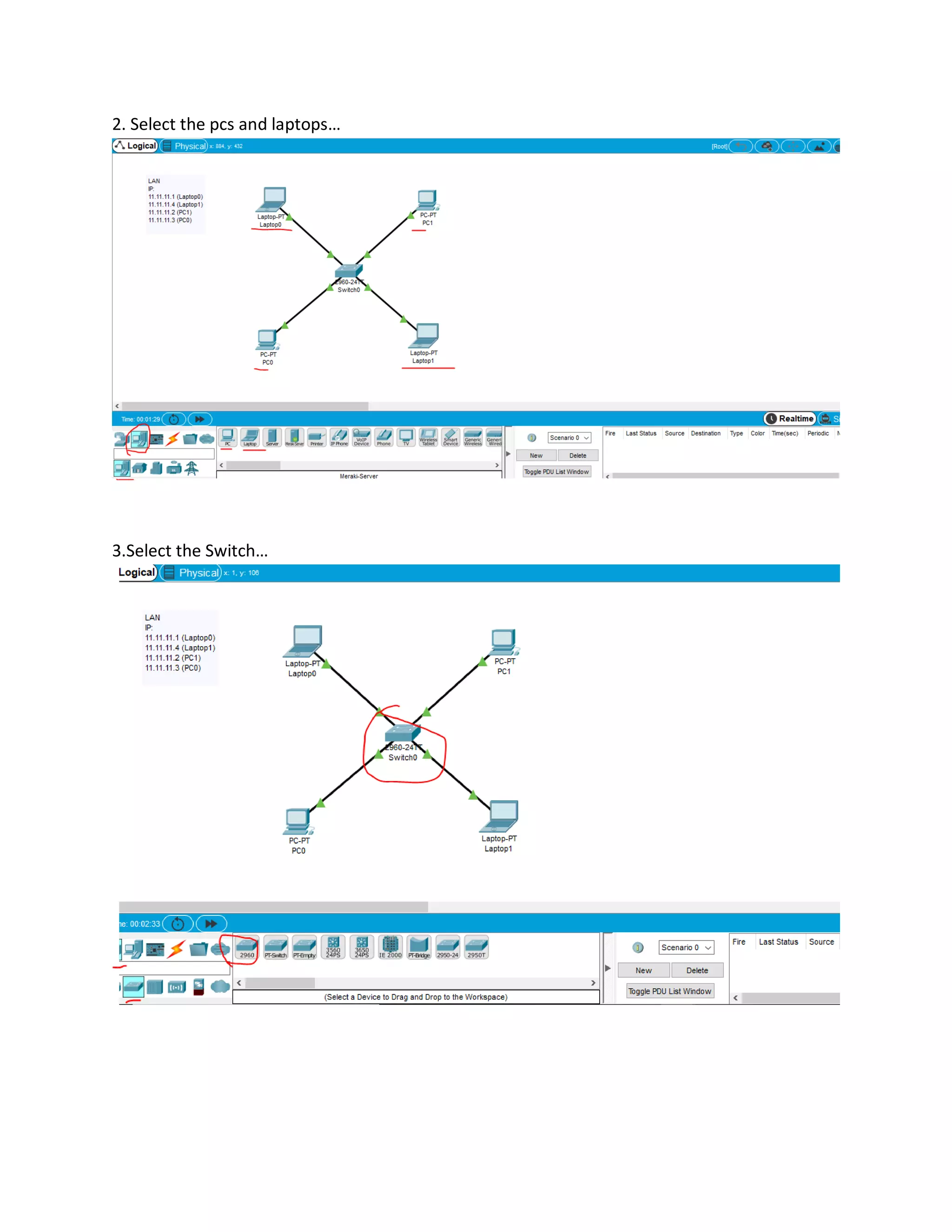 Configuration Of Lan In Cisco Packet Tracer By Tanjilur Rahman Pdf
