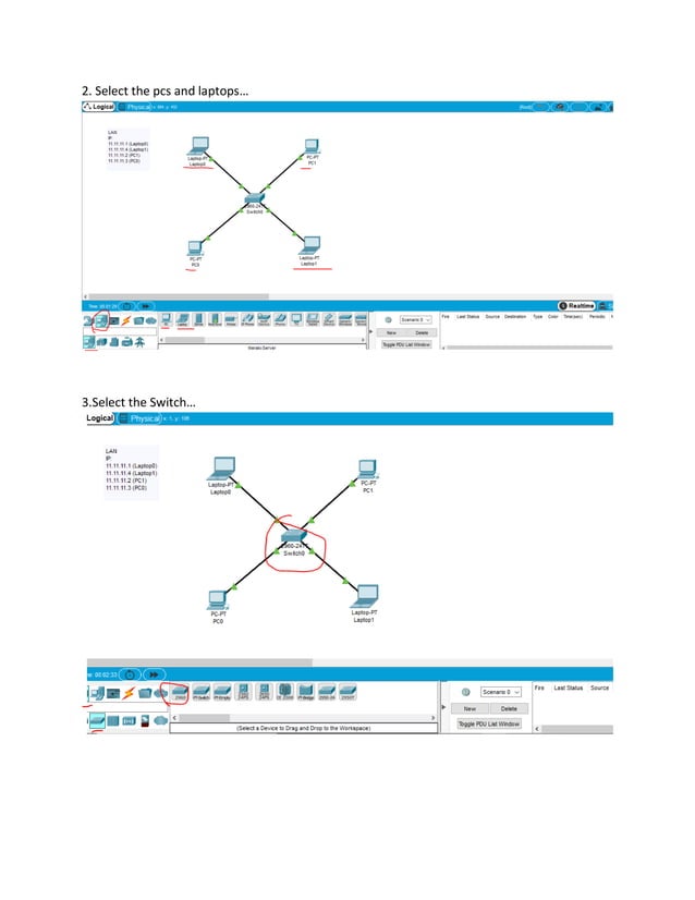 Configuration of lan in cisco packet tracer by TAnjilur Rahman | PDF