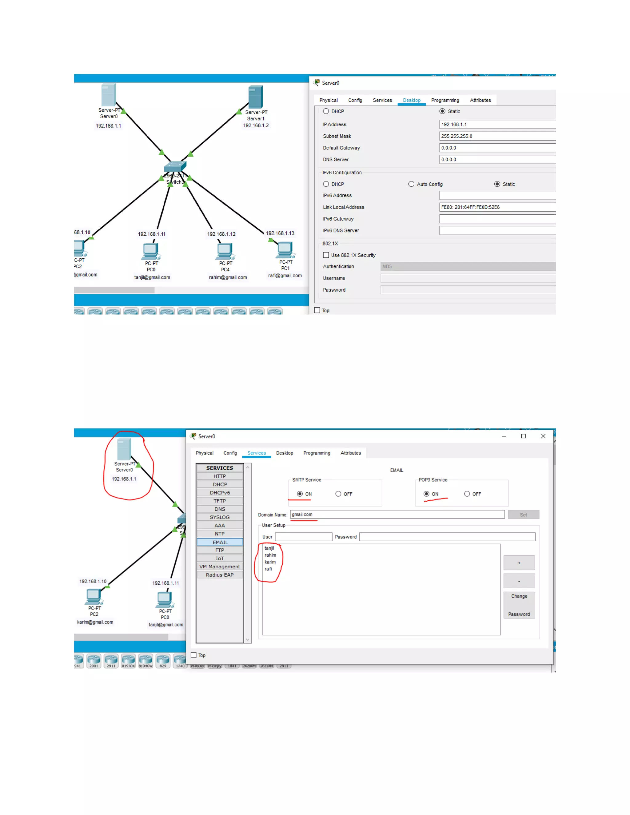 Configuration Of Mail Server On Cisco Packet Tracer Pdf