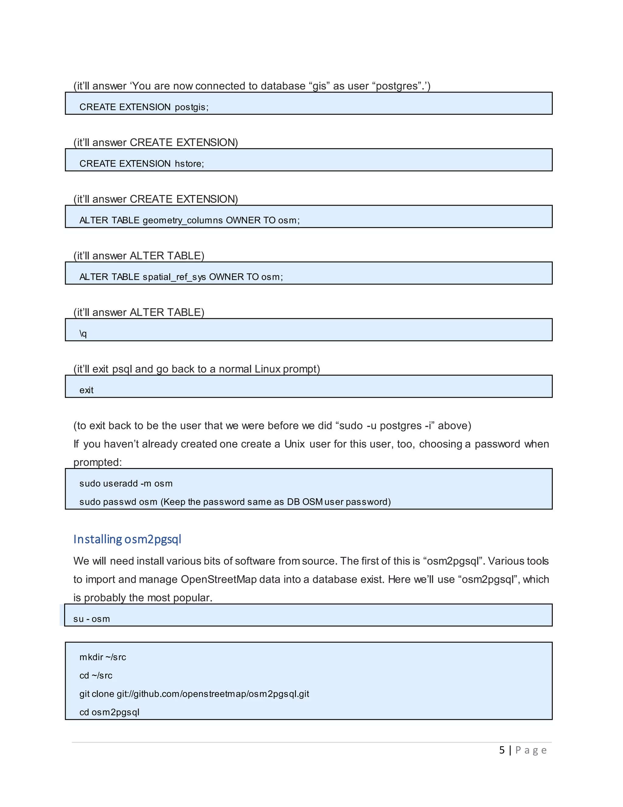 Tutorial to setup OpenStreetMap tileserver with customized boundaries ...