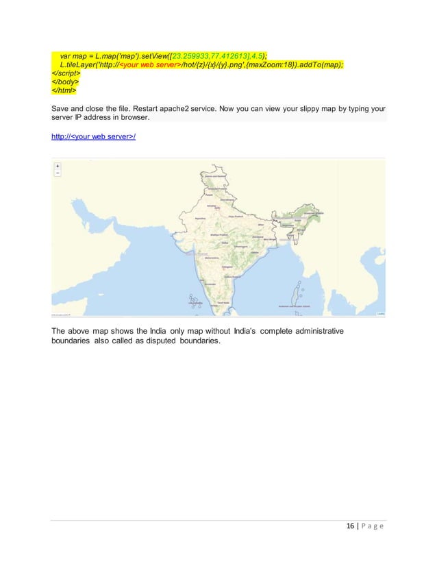 Tutorial to setup OpenStreetMap tileserver with customized boundaries ...