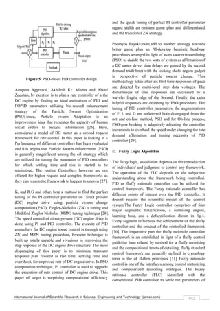 Configuration of pid controller for speed control of dc motor utilizing optimization | PDF