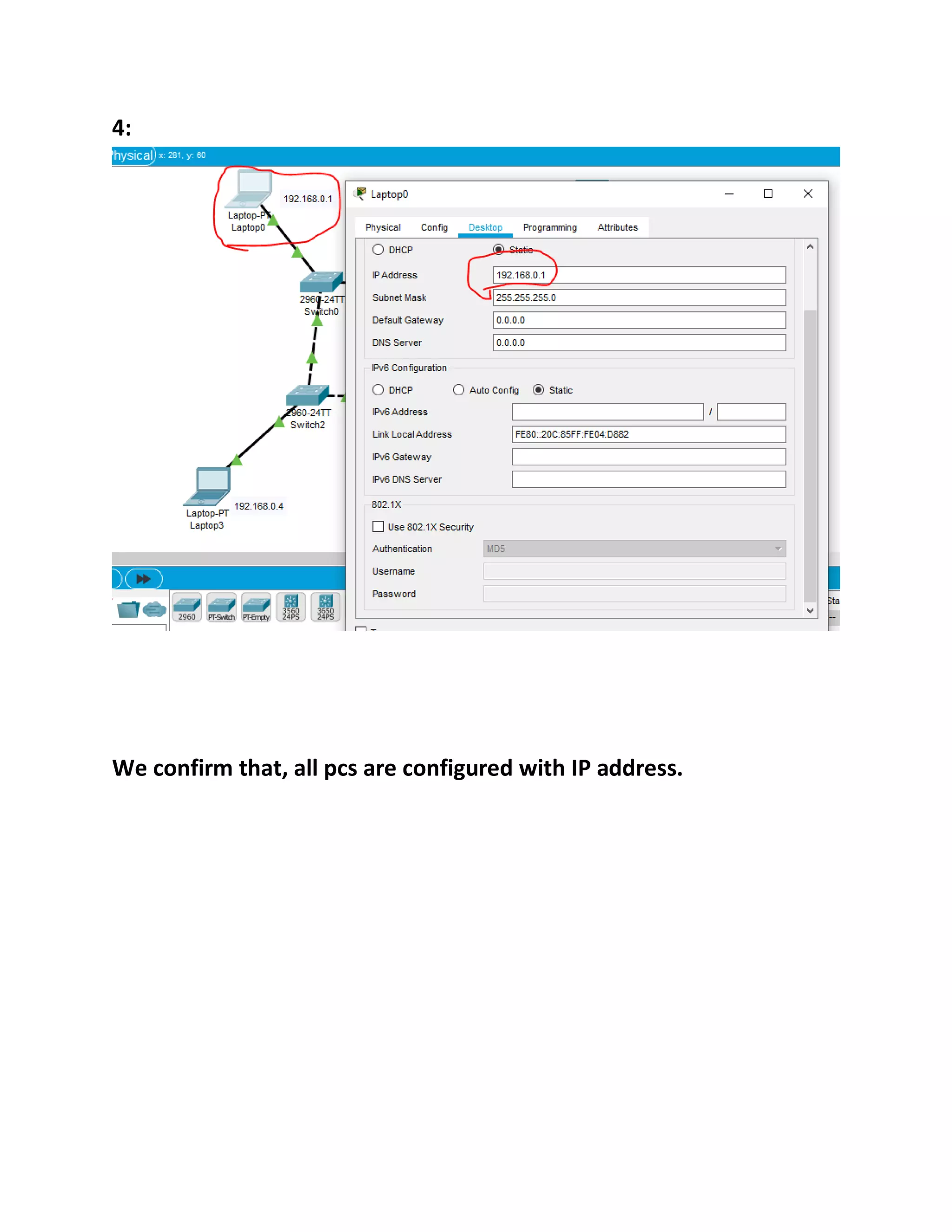 Configuration of ring topology in packet tracer by Tanjilur Rahman | PDF