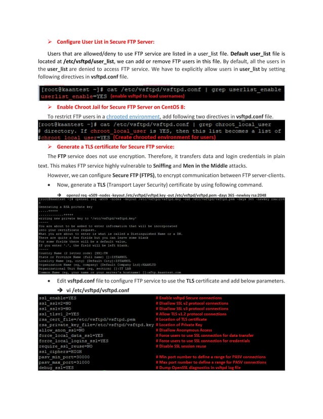 Configuration of SFTP Server on CentOS 8.pdf