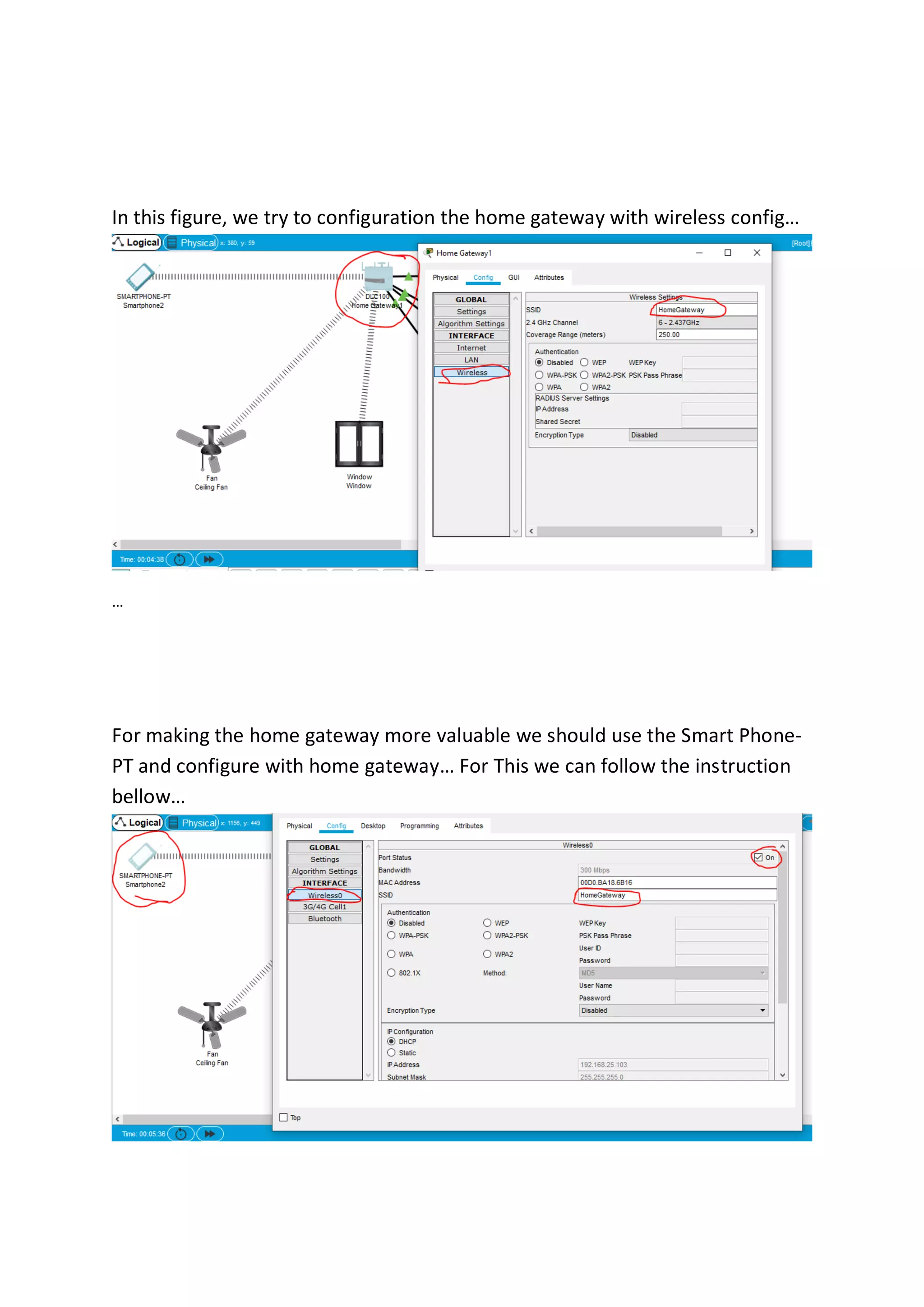 Configuration of smart home in cisco packet tracer By Tanjilur Rahman | PDF