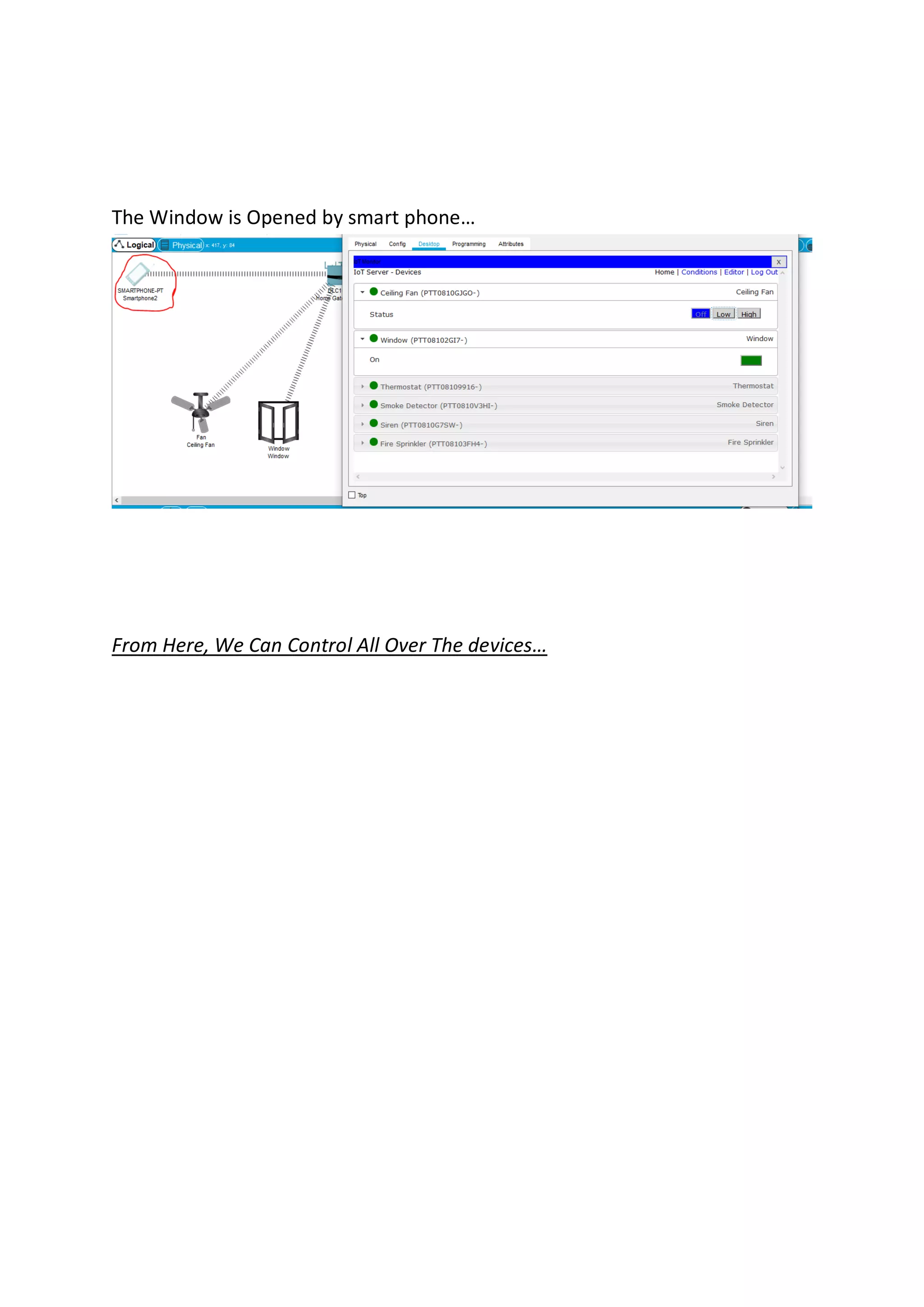Configuration of smart home in cisco packet tracer By Tanjilur Rahman | PDF