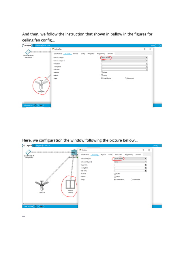 Configuration of smart home in cisco packet tracer By Tanjilur Rahman | PDF