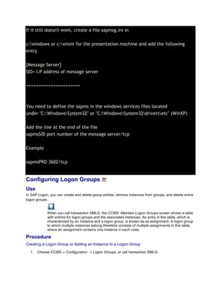 Configuration of smlg | DOCX