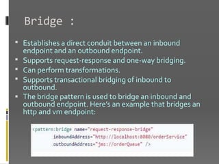 Configuration patterns in mule | PPTX