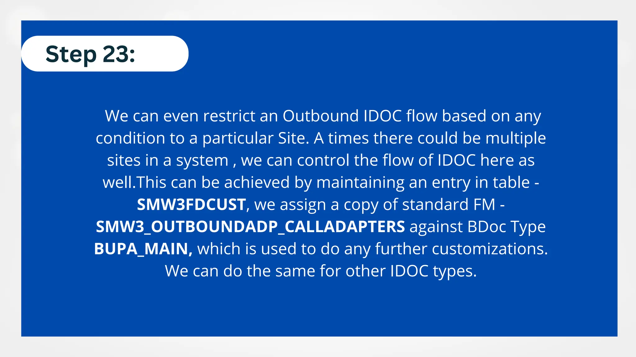 CONFIGURATION_STEPS_IN_IDOC By Jallaj Kumar | PPT