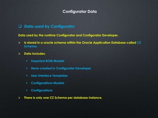 Oracle Configurator Developer | PPTX | Databases | Computer Software and Applications