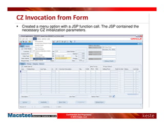 Oracle Configurator integration with oracle process manufacturing (OPM ...